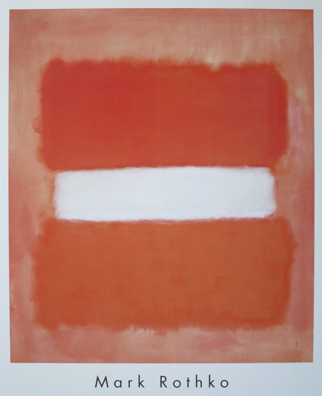 Mark Rothko Exhibition Poster White Center Museum Artist Art Print ...