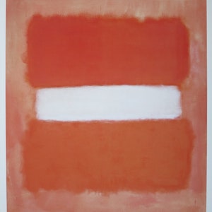 Mark Rothko Exhibition Poster White Center Museum Artist Art Print ...