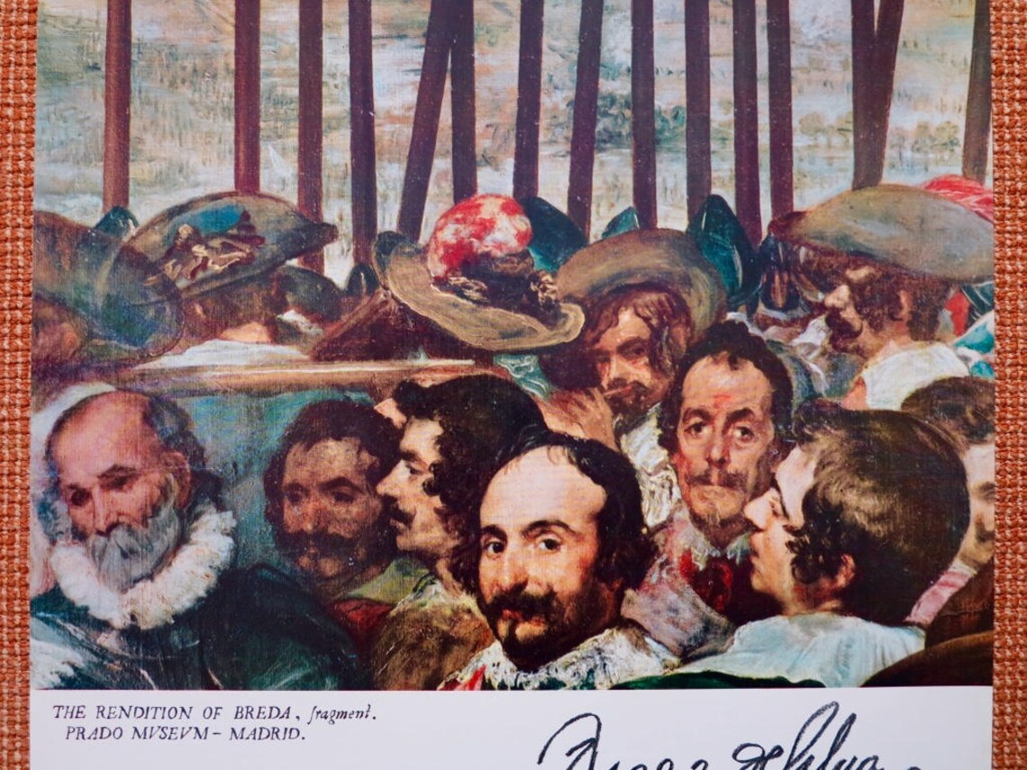 Diego Velazquez Exhibition Poster - the Rendition of Breda - Prado ...