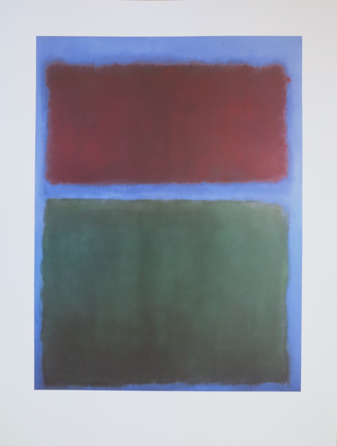 Mark Rothko Exhibition Poster Earth and Green Offset Lithograph Museum ...
