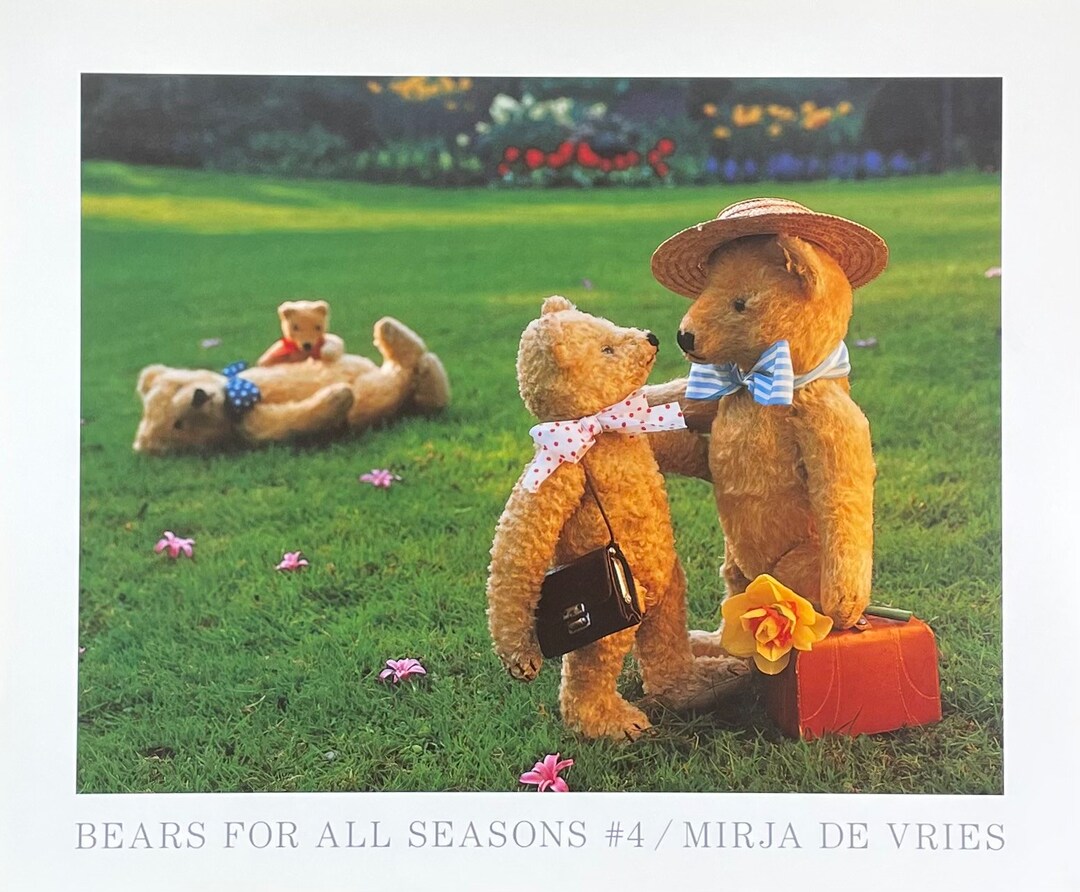 Teddy Bear Exhibition Poster - Traveling - Doll House - Cuddly Toy ...