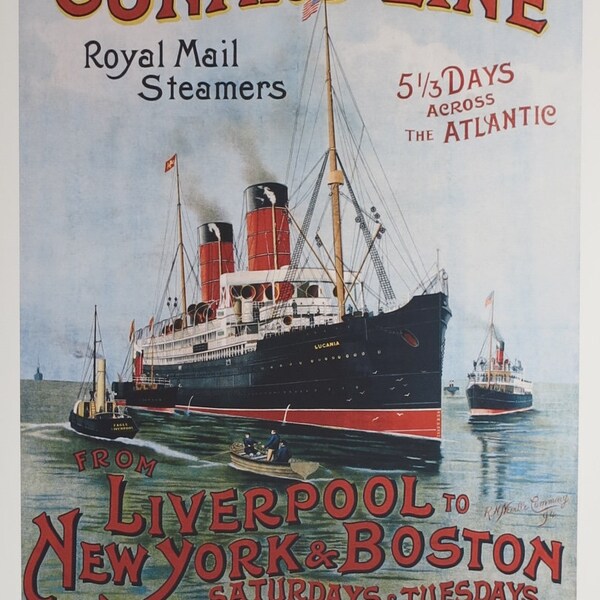 Cunard - Etsy