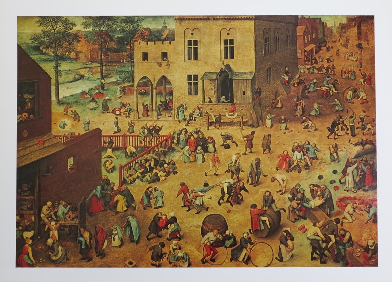 Pieter Breughel Exhibition Poster Children's Games | Etsy