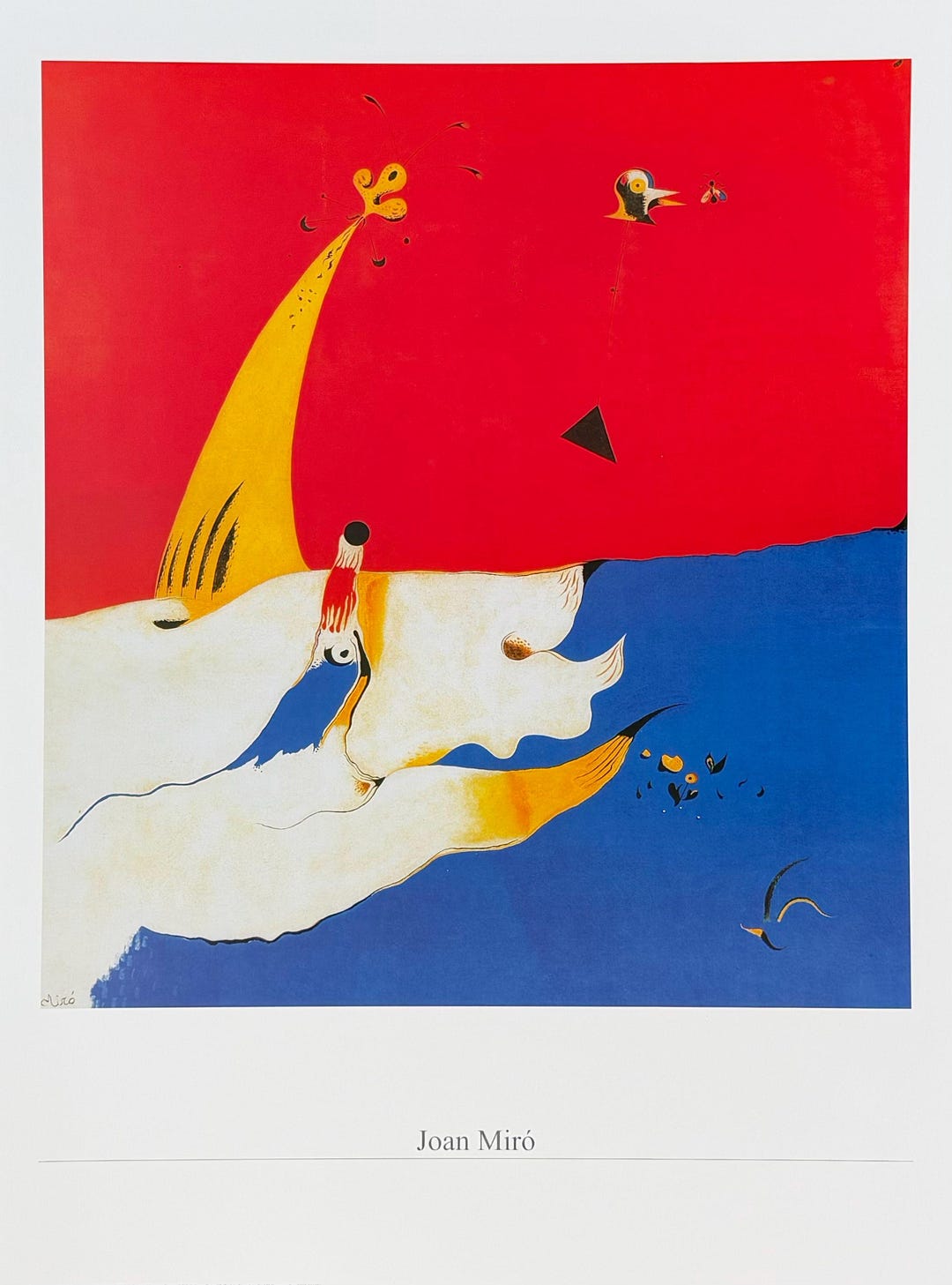 Joan Miro Exhibition Poster - Landscape - Museum Artist - Art Print ...