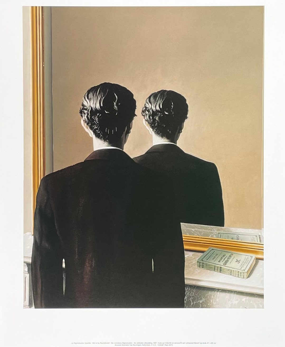 Rene Magritte Exhibition Poster - Not to Be Reproduced - Surrealist ...