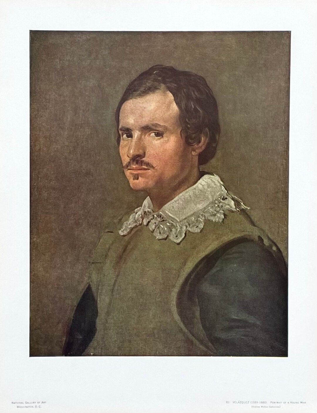 Diego Velazquez Exhibition Poster - Portrait of a Young Man - National ...