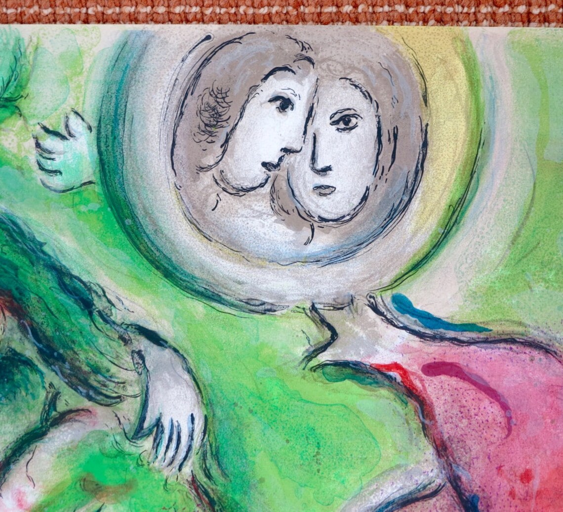 Marc Chagall Original Lithographic Exhibition Poster | Etsy