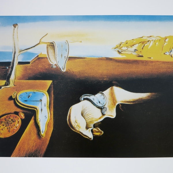 The Persistence of Memory Poster - Etsy