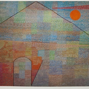 Paul Klee Exhibition Poster - Ad Parnassum - Museum Artist - Art Print ...