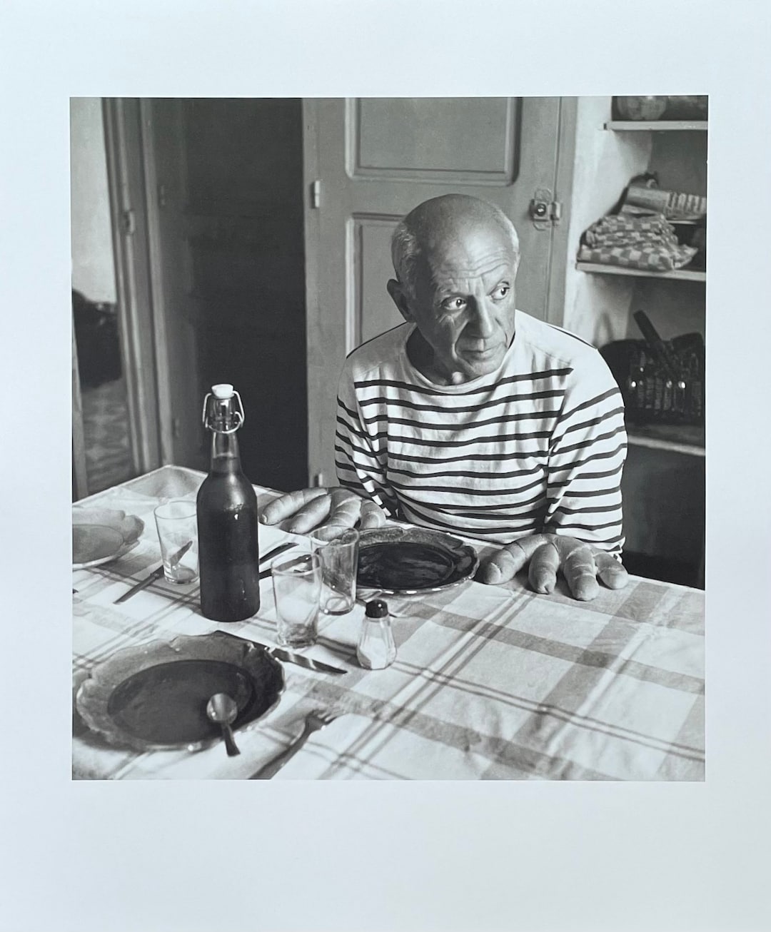 Robert Doisneau Exhibition Poster Les Pains De Picasso Black White ...