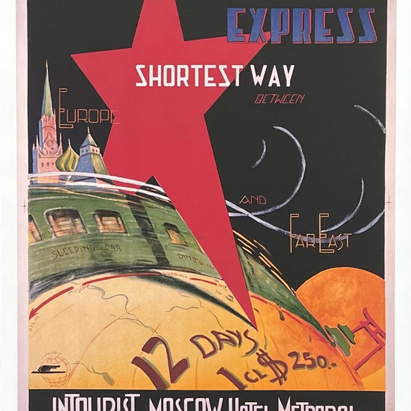 Trans Europe Express Poster - Etsy