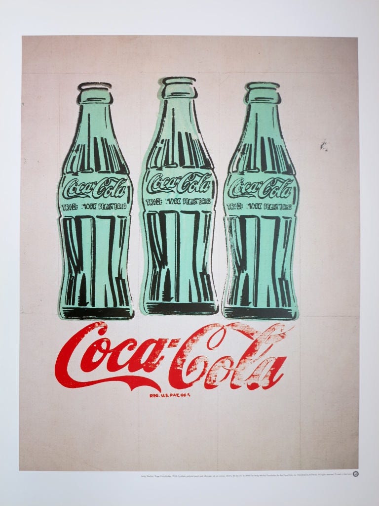 Pop Art Andy Warhol Coca Cola
