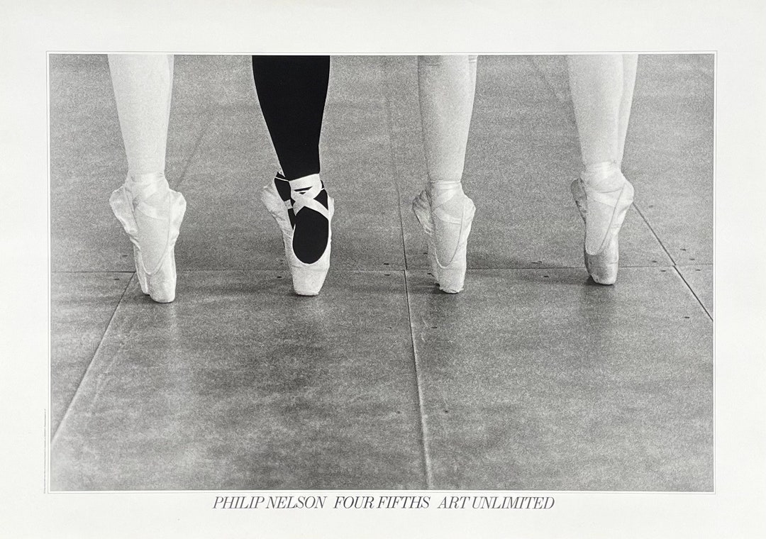 Ballet Study Exhibition Poster - Spitzen - Legs Warmers - Pointe Shoes ...
