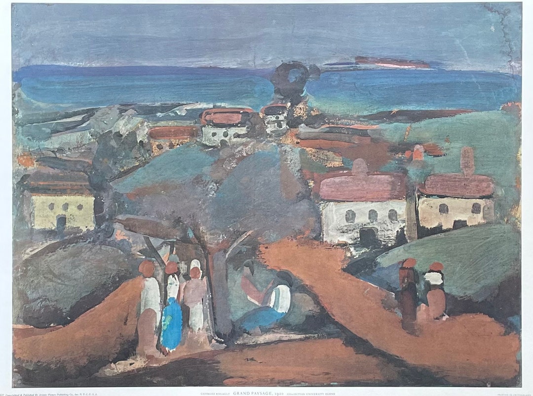 Georges Rouault Exhibition Poster Grand Paysage Landscape Museum Artist ...