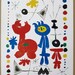 Joan Miro Exhibition Poster Figure and Birds Museum Artist Art Print ...