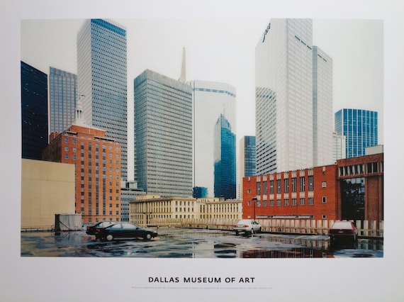 Thomas Struth Exhibition Poster Parking Lot Skyline City | Etsy