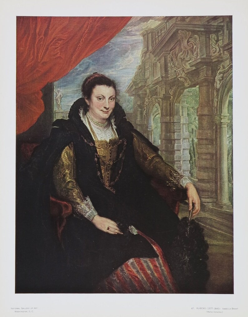 Peter Paul Rubens - Isabella Brant - National Gallery of Art ...