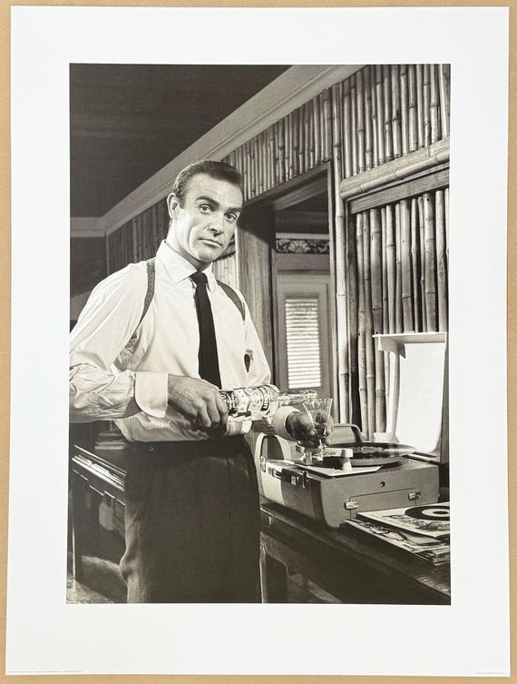 Sean Connery James Bond Martini Classic Movie Cocktails! Your Guide To