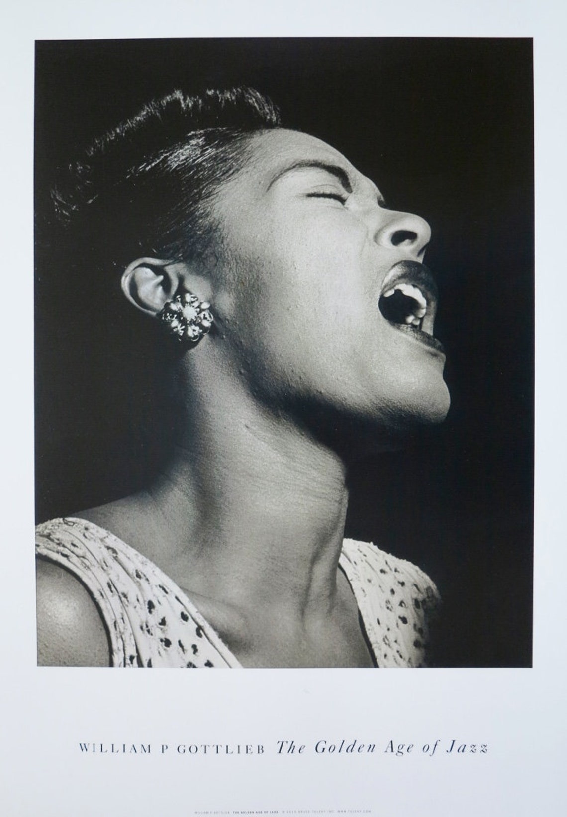 William P Gottlieb Exhibition Poster the Golden Age of Jazz - Etsy