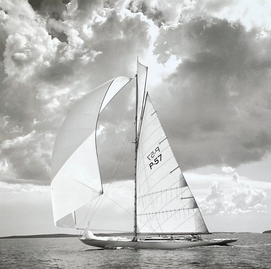 Sailing Yacht Exhibition Poster - Sailboat - Sunlit Sails - Ocean - Sea ...
