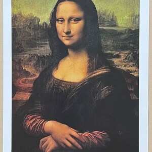 Leonardo Da Vinci Exhibition Poster - Mona Lisa - Female Portrait ...