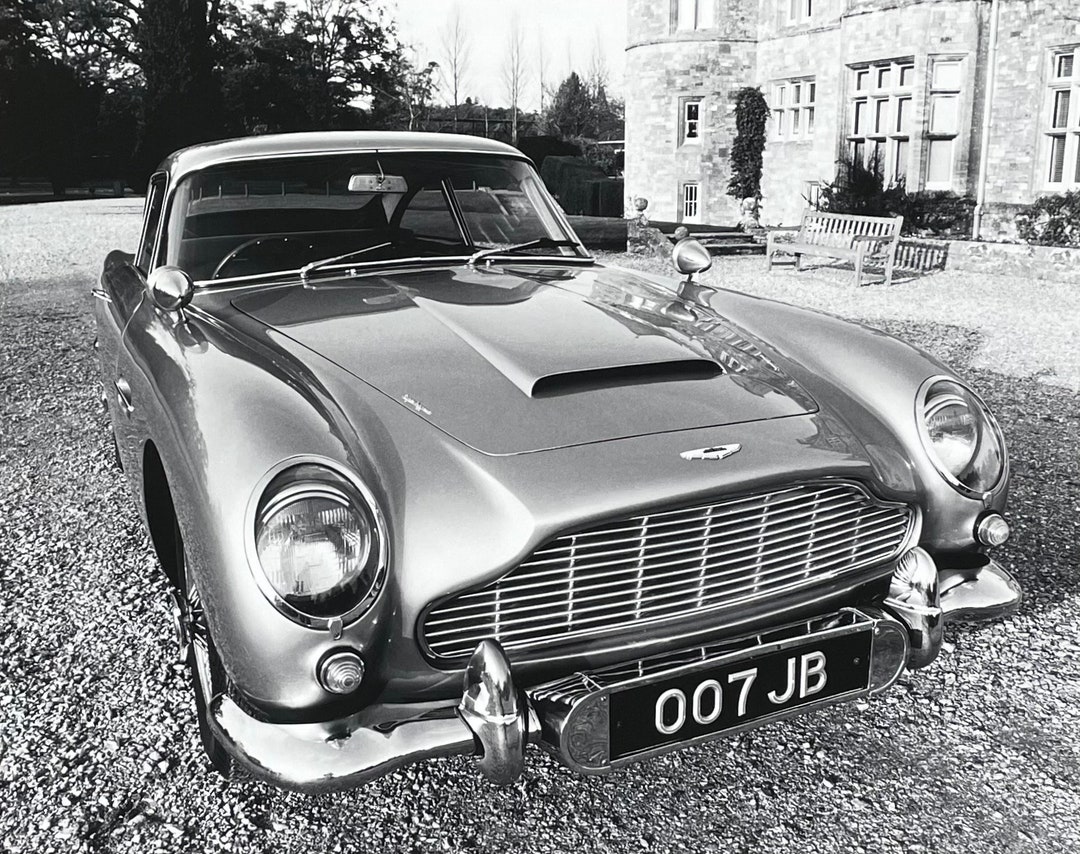 Austin Martin Poster James Bond DB5 Car 007 - Etsy