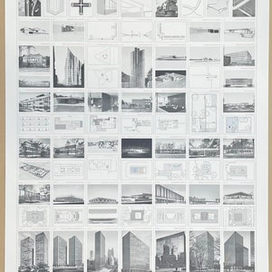 Mies Van Der Rohe Exhibition Poster Overview Director Bauhaus Museum ...