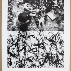 Jackson Pollock Exhibition Poster Painting Number 32 Offset Lithograph ...