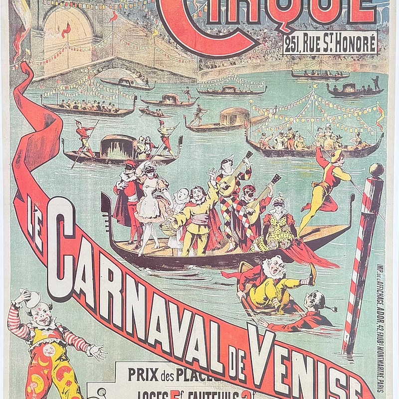 French Circus - Etsy