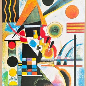 Wassily Kandinsky Exhibition Poster - Balancement, 1924 - Swinging ...