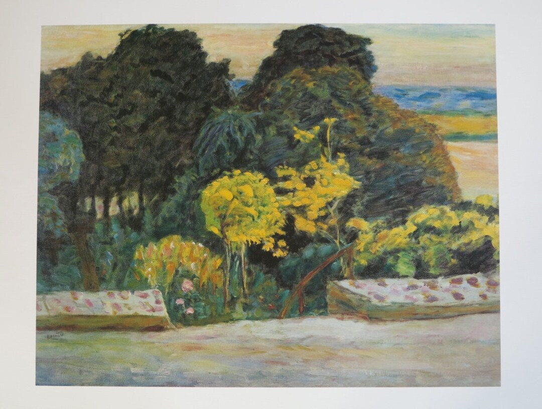 Pierre Bonnard Exhibition Poster - La Terasse - Museum Artist - Art ...