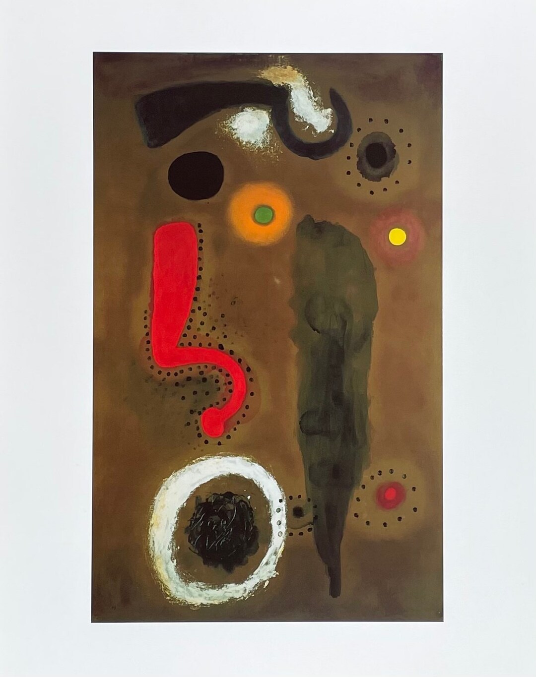 Joan Miro Exhibition Poster - Bird in Space - Museum Artist - Art Print ...