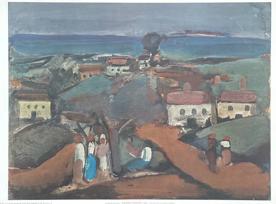 Georges Rouault Exhibition Poster Grand Paysage Landscape - Etsy
