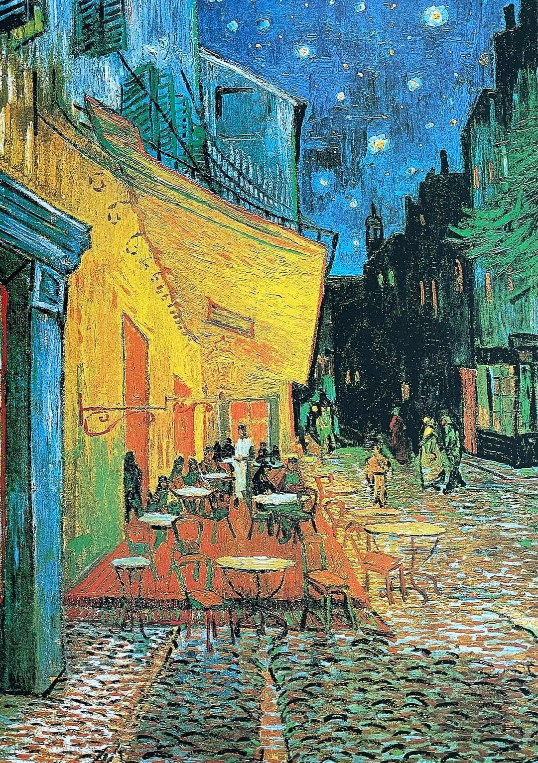 Vincent Van Gogh Exhibition Poster Cafe at Night Arles Museum Artist ...