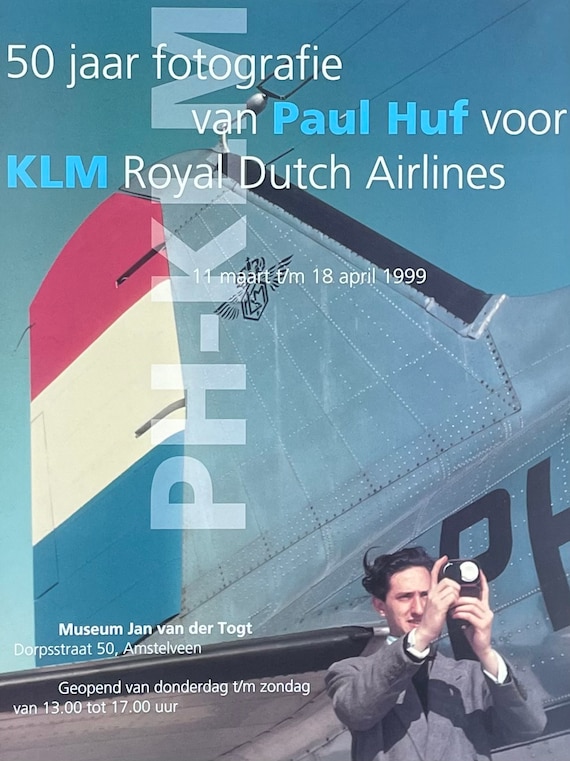 Paul Huf Exhibition Poster 50 Years Photography Royal - Etsy
