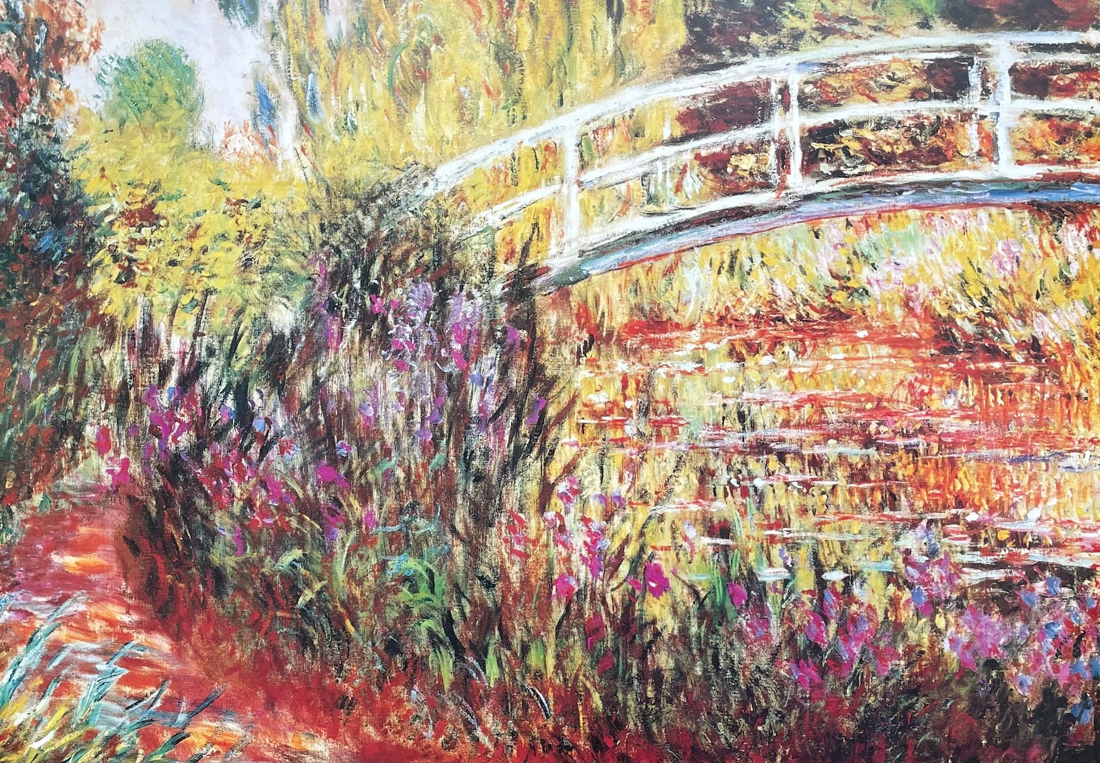Claude Monet Exhibition Poster the Japanese Bridge Giverny - Etsy