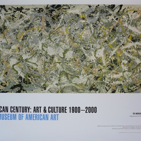 Pollock 27 Poster - Etsy