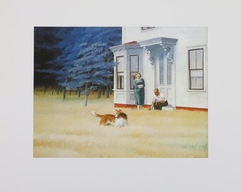 Edward Hopper Exhibition Poster Cape Cod Morning Wall Art - Etsy