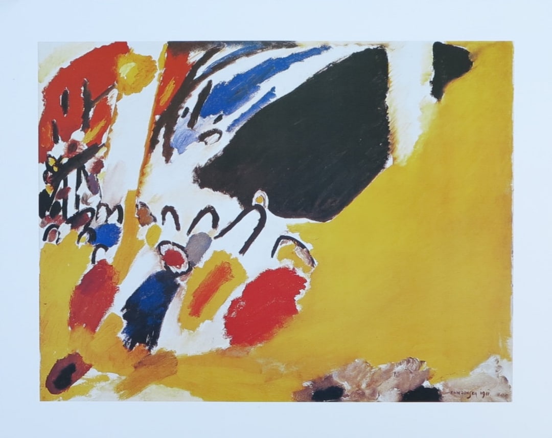 Wassily Kandinsky Exhibition Poster - Impression III - Concert ...