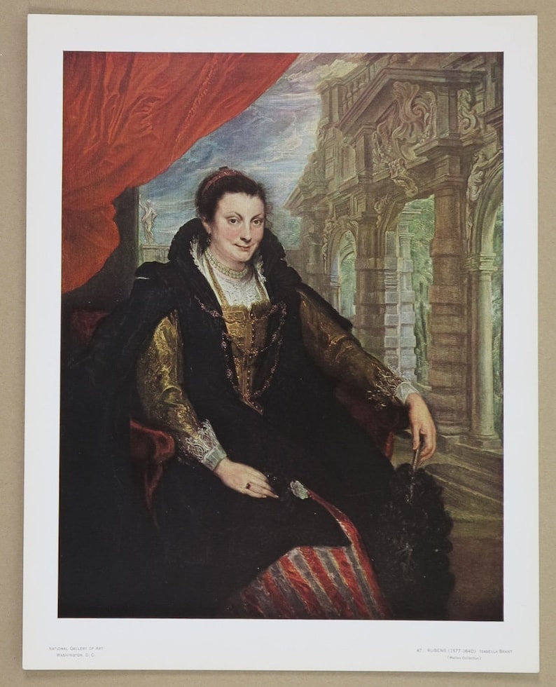 Peter Paul Rubens - Isabella Brant - National Gallery of Art ...