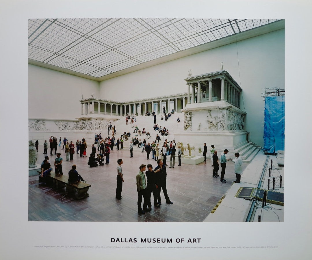 Thomas Struth Exhibition Poster - Pergamon Museum 1, Berlin - Famous ...