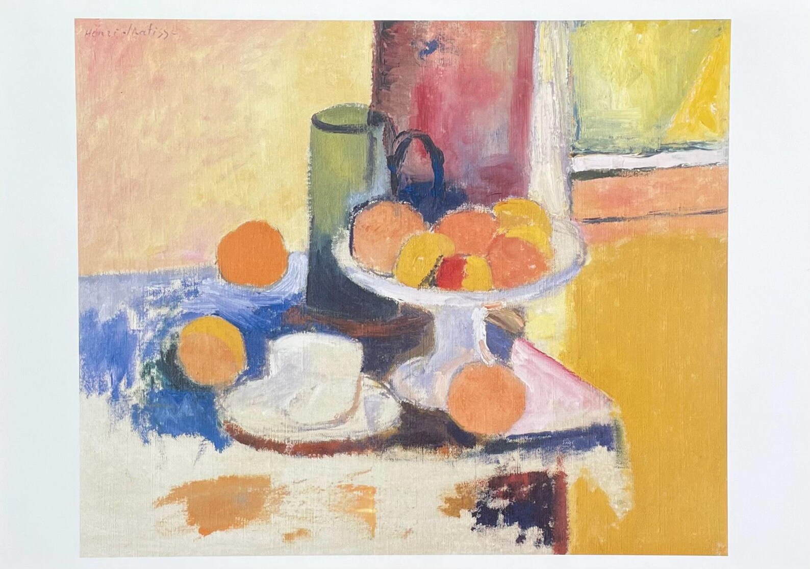 Henri Matisse Exhibition Poster - Still Life With Oranges - French Art ...