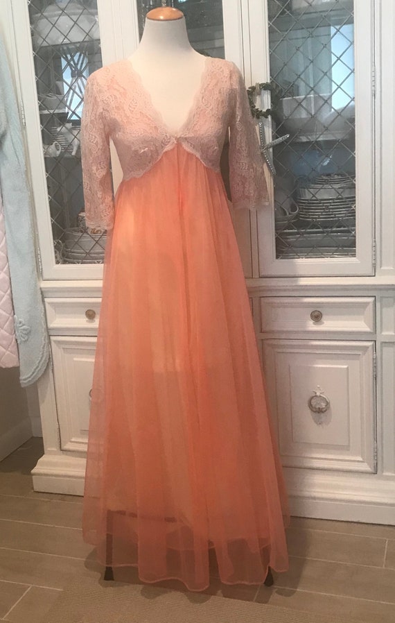 Boudoir Vintage / Boudoir Set / /Lisette Peignoir / P… - Gem