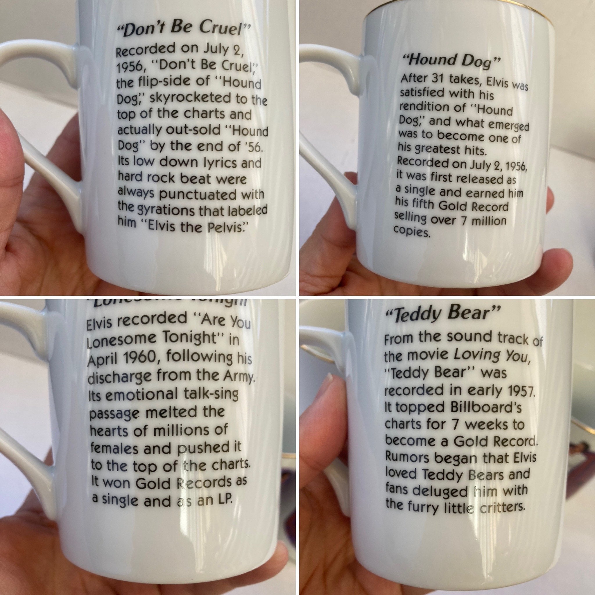 Vintage Elvis / Elvis Commemorative Mugs / Vintage Elvis Mugs - Etsy ...