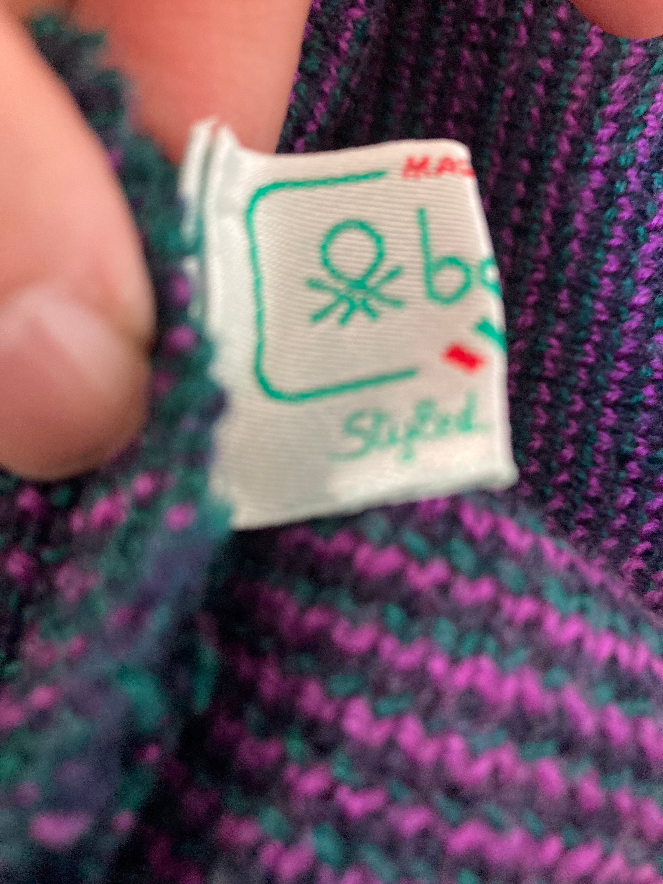 Vintage Benetton / Vintage United Colors of Benetton / Benetton Sweater ...