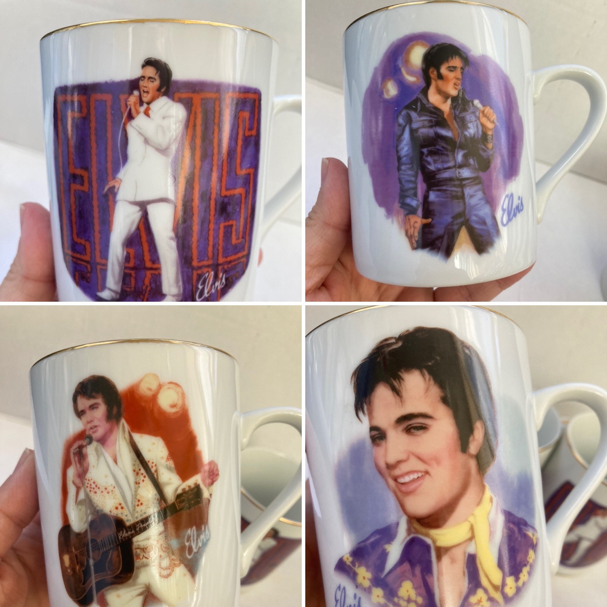 Vintage Elvis / Elvis Commemorative Mugs / Vintage Elvis Mugs - Etsy ...