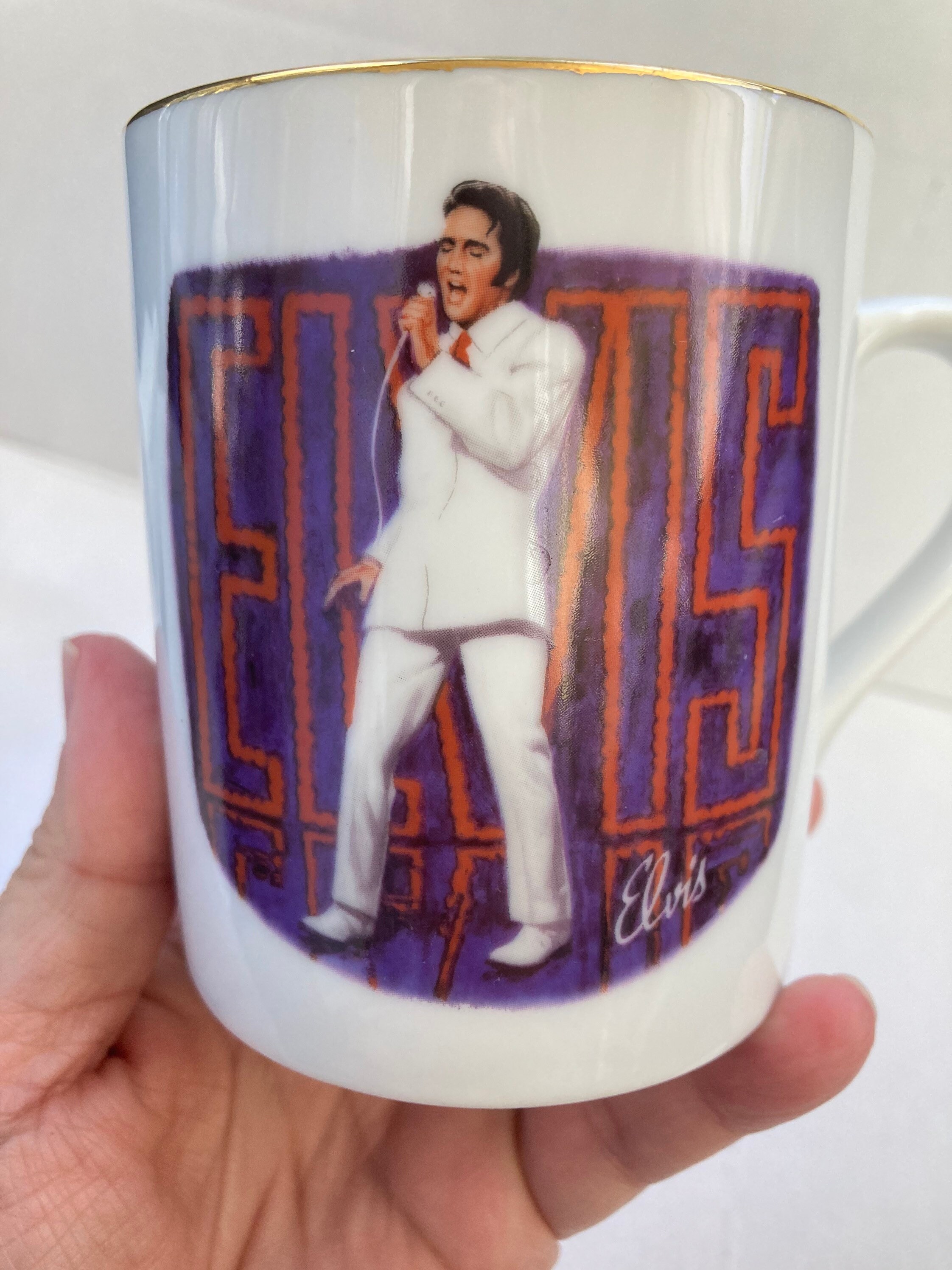 Vintage Elvis / Elvis Commemorative Mugs / Vintage Elvis Mugs - Etsy ...