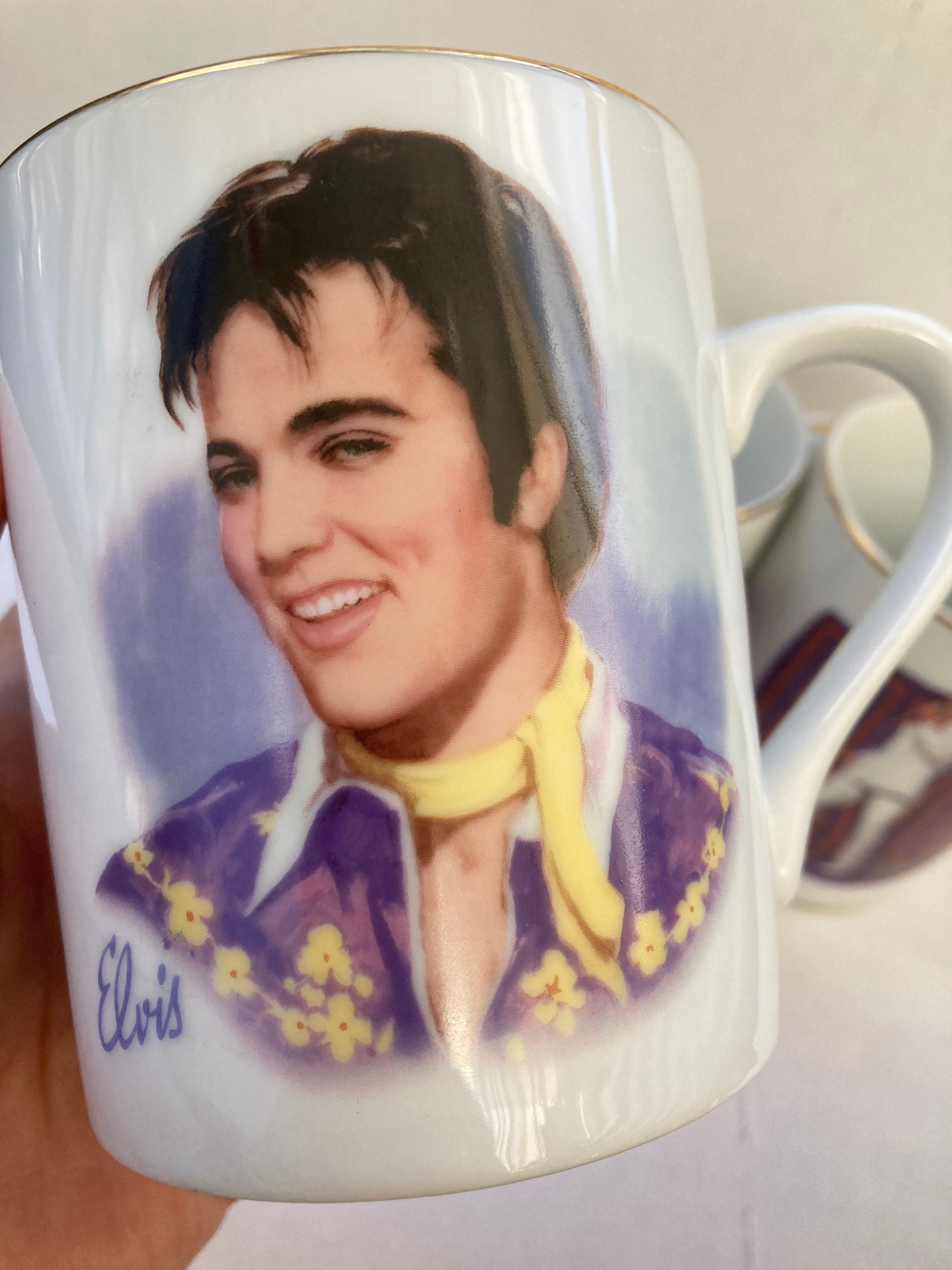 Vintage Elvis / Elvis Commemorative Mugs / Vintage Elvis Mugs - Etsy ...