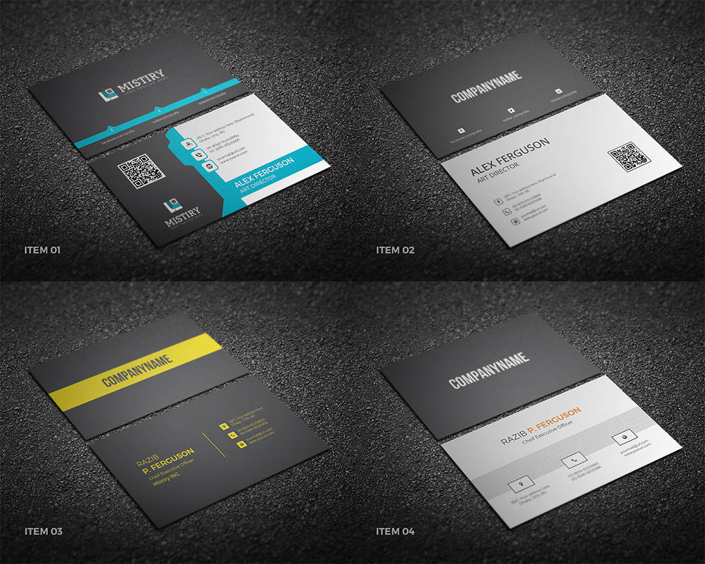 10 Business Card Bundle Design Stationary Identity Template Design in ...