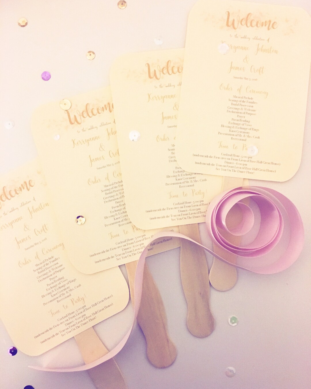 Wedding Program Fans, Wedding Fans, Wedding Programs, Wedding Program ...